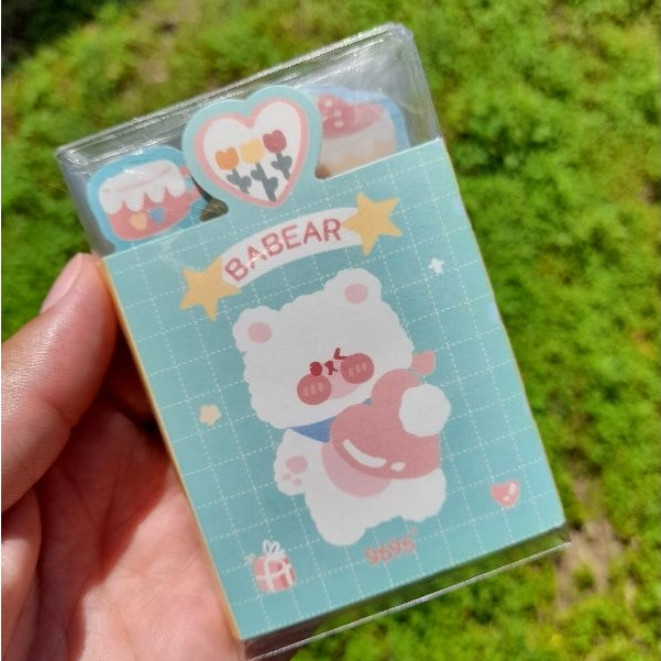 Bloco Post It - Kit com 10 Blocos fofos - 200 folhas no total | Shopee ...