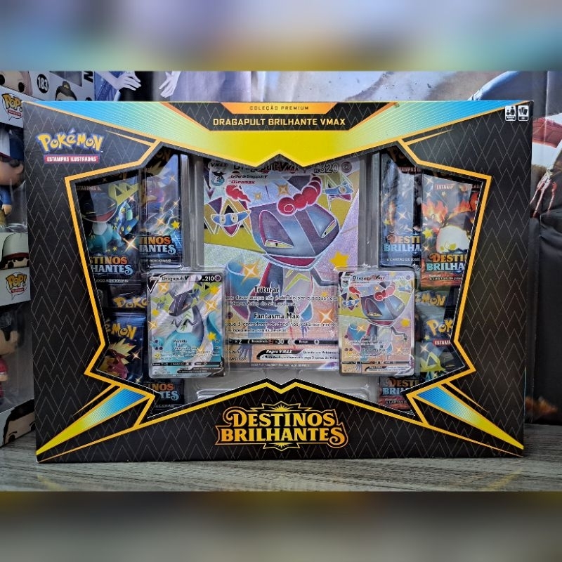 Box Dragapult e Crobate VMAX - Destinos Brilhantes Pokemon/cartas/TCG ...