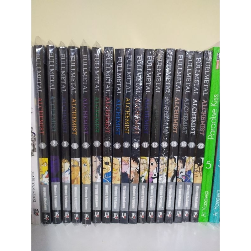 Fullmetal Alchemist Coleção Vol 1 ao 17, 22 - Escorrega o Preço