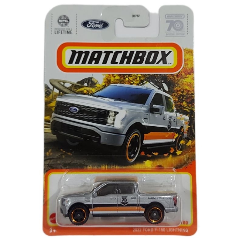 2022 Ford F-150 Lightning Matchbox 2023 70 Anos 20/100 | Shopee Brasil