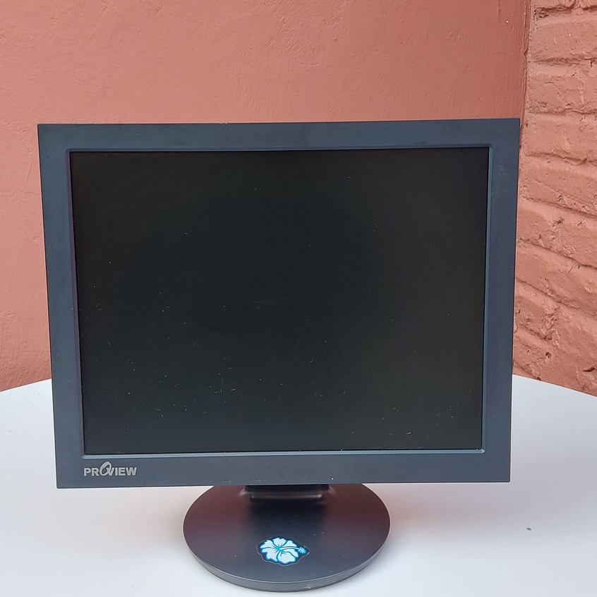 Monitor Lcd Proview Lp517 15 Polegadas "Conservado" | Shopee Brasil