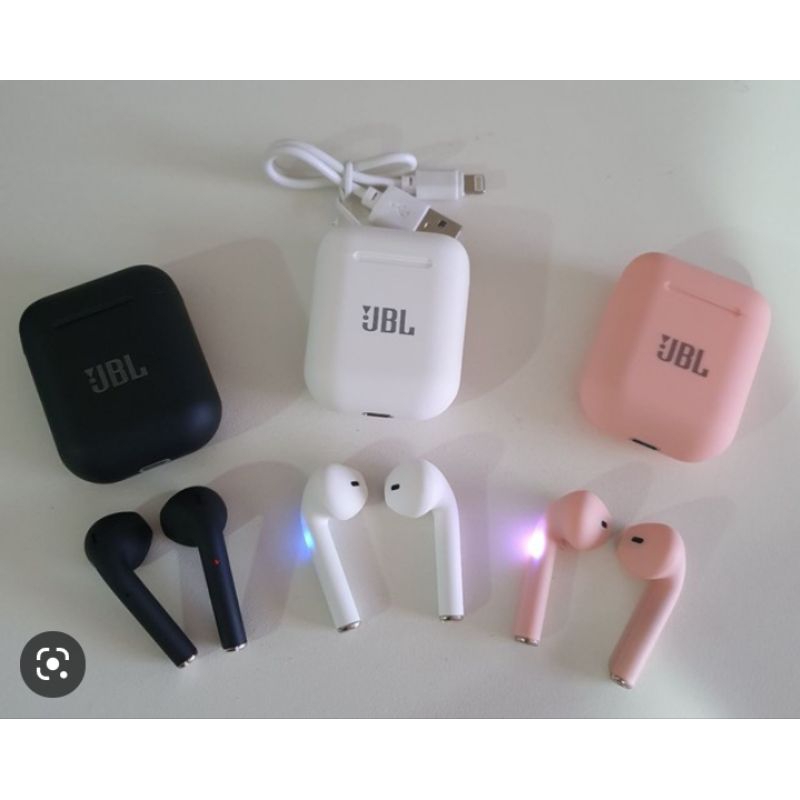 Fone de ouvido bluetooth i12 jbl | Shopee Brasil
