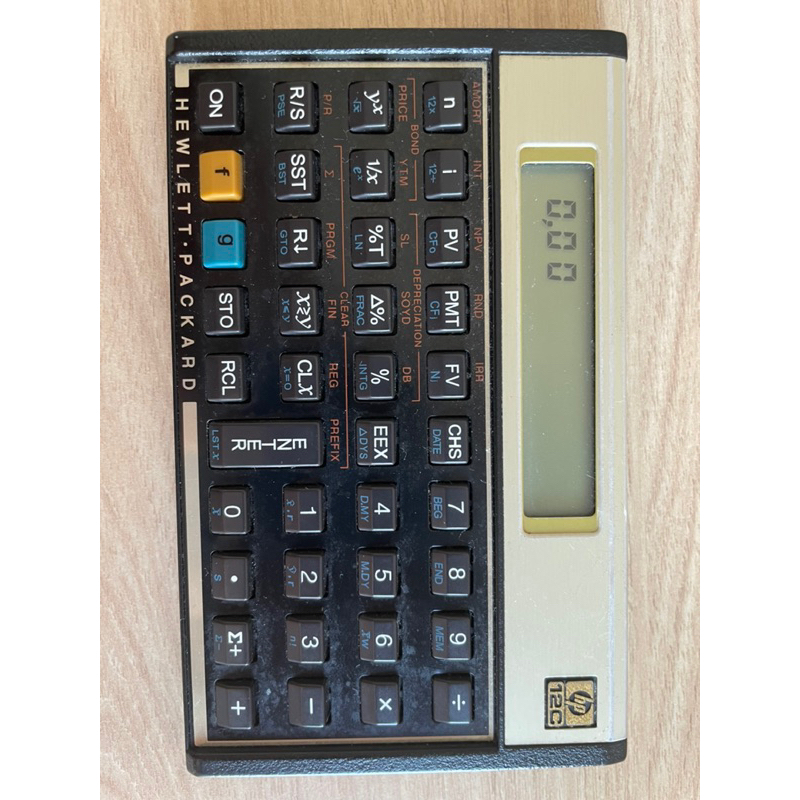 Calculadora HP 12c - Original (Usada) | Shopee Brasil