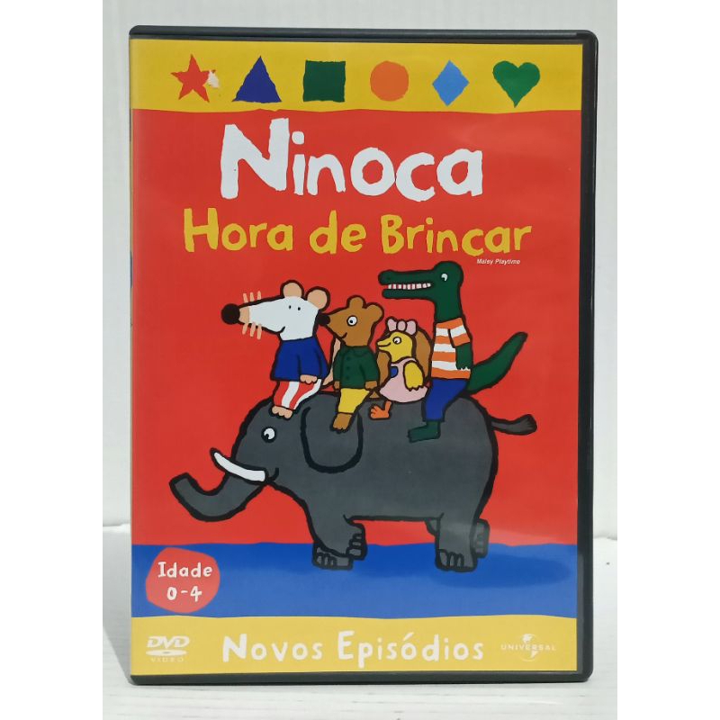 Dvd Ninoca - Hora de Brincar - Original Usado | Shopee Brasil