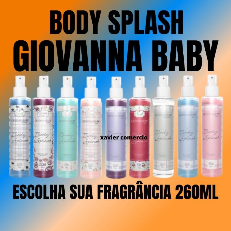 Body Splash Giovanna Baby 260ml | Shopee Brasil