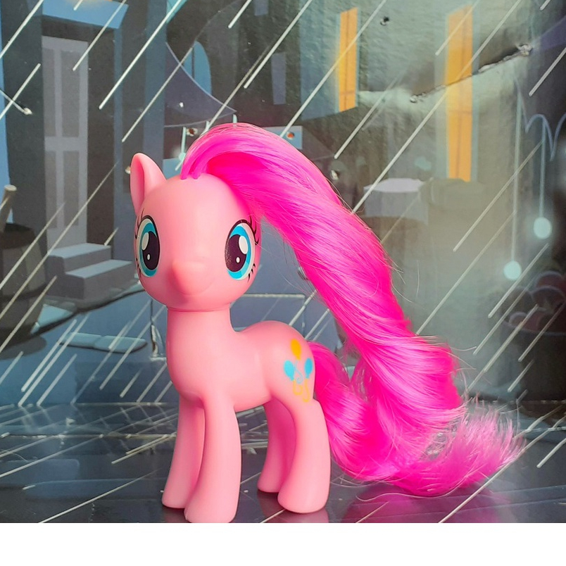 Boneca My little pony - Pinkie pie - Movie 8cm - Original hasbro | Shopee Brasil