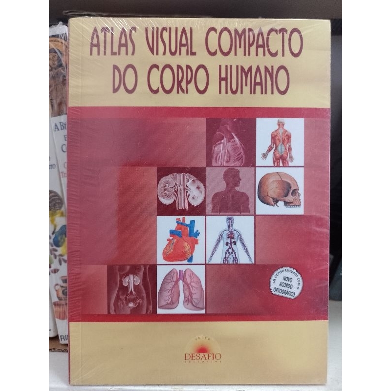 Atlas Visual Compacto do Corpo Humano | Shopee Brasil