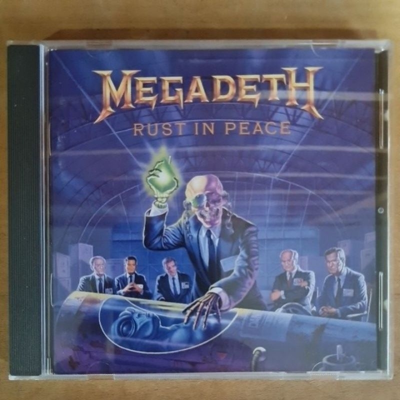 CD MEGADETH RUST IN PEACE CAPITOL 1A EDIÇÃO USA | Shopee Brasil