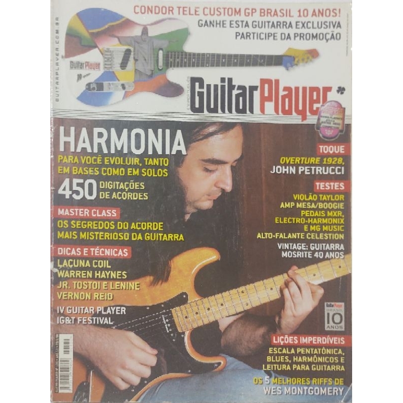 Revista Guitar Player N 130 Ano 11 Harmonia | Shopee Brasil