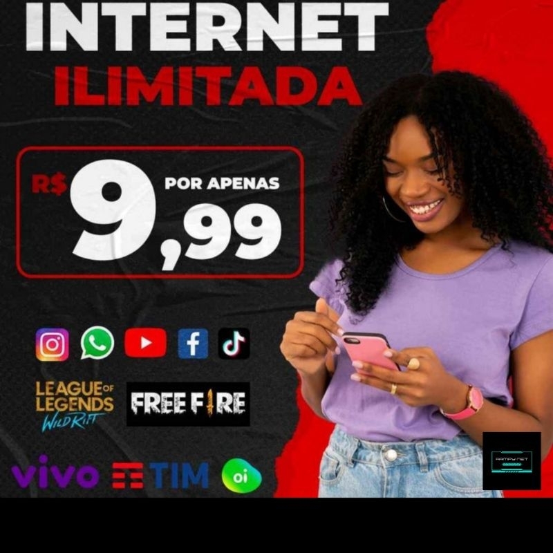 Internet ilimitada | Shopee Brasil