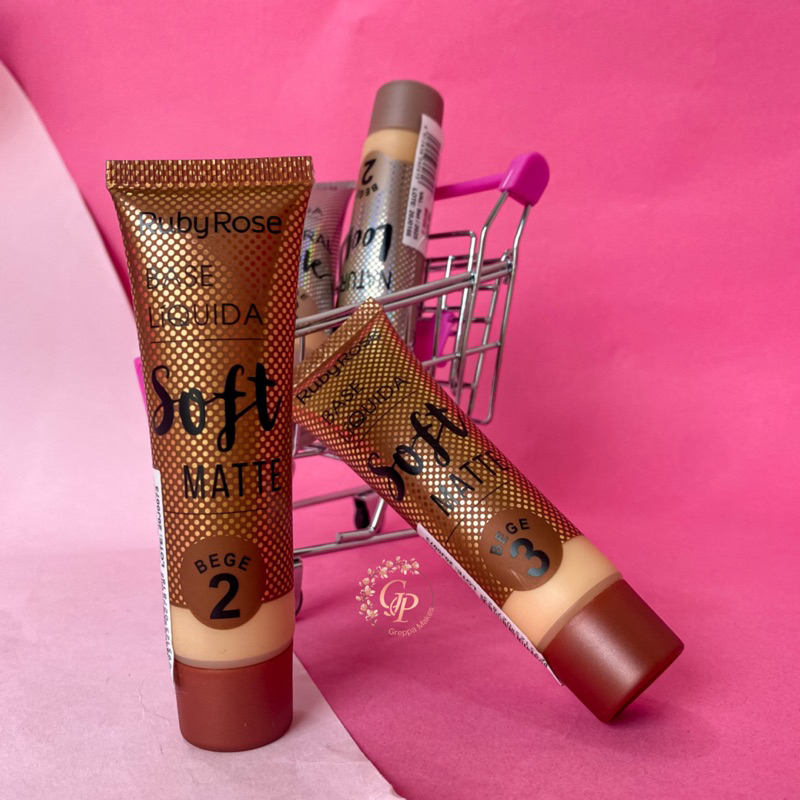 Base Ruby Rose Soft Matte | Shopee Brasil