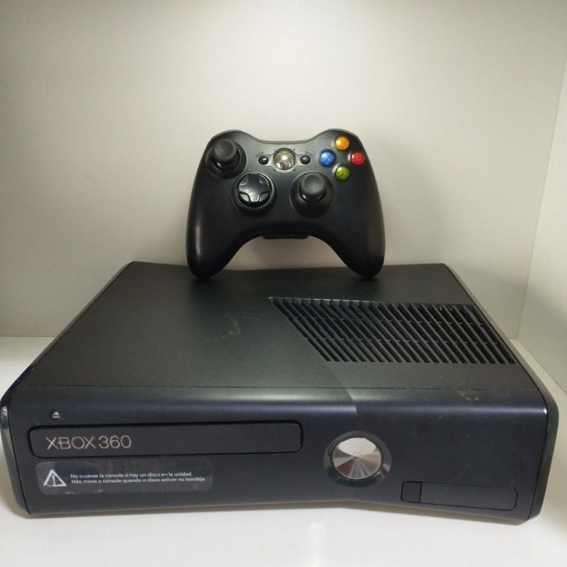 Xbox 360 Destravado RGH 4gb de Memória + Controle Original Microsoft ...
