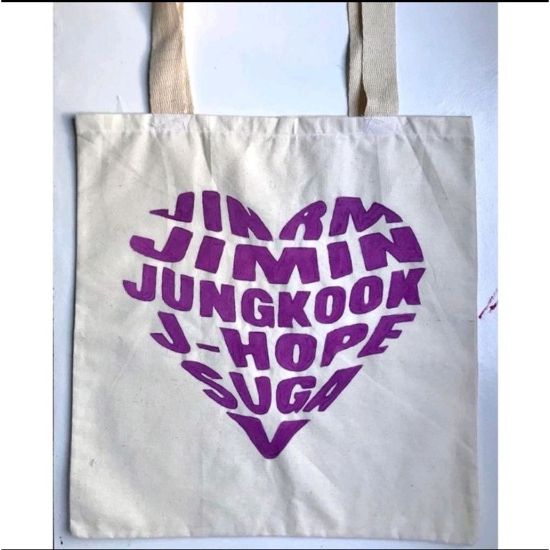 Ecobag BTS | Shopee Brasil