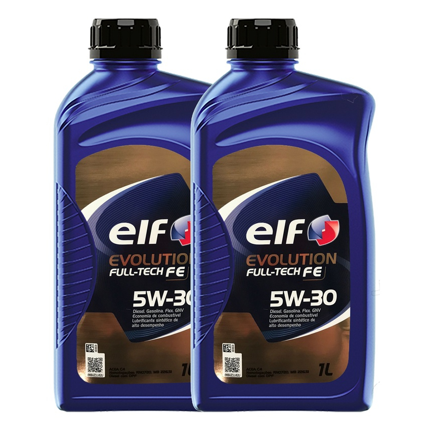 Kit 2 Elf Fulltech 5w30 Evolution com DPF | Shopee Brasil