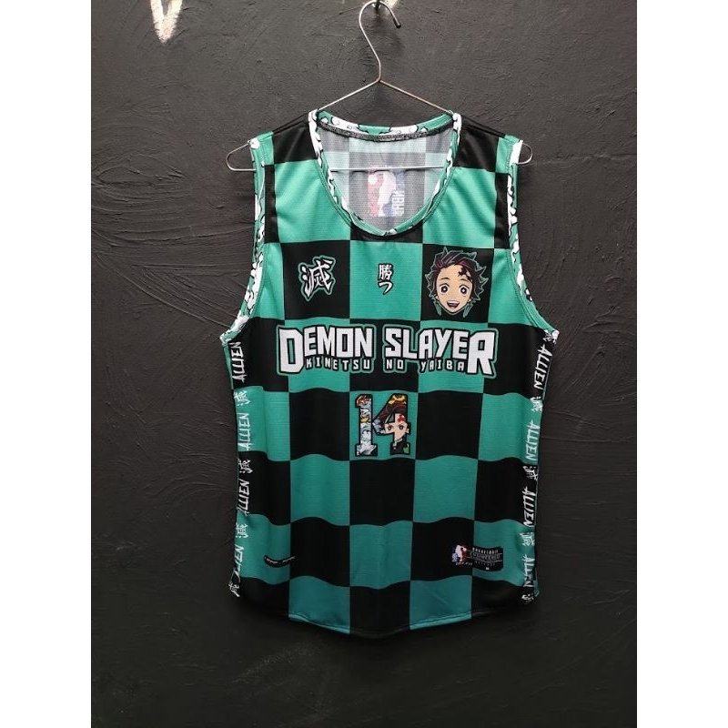 Tanjiro Kamado - Demon Slayer - Regata NBA | Shopee Brasil