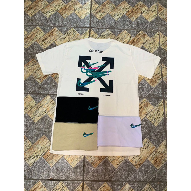 Camisa NK X Off White Collab Streetwear | Shopee Brasil