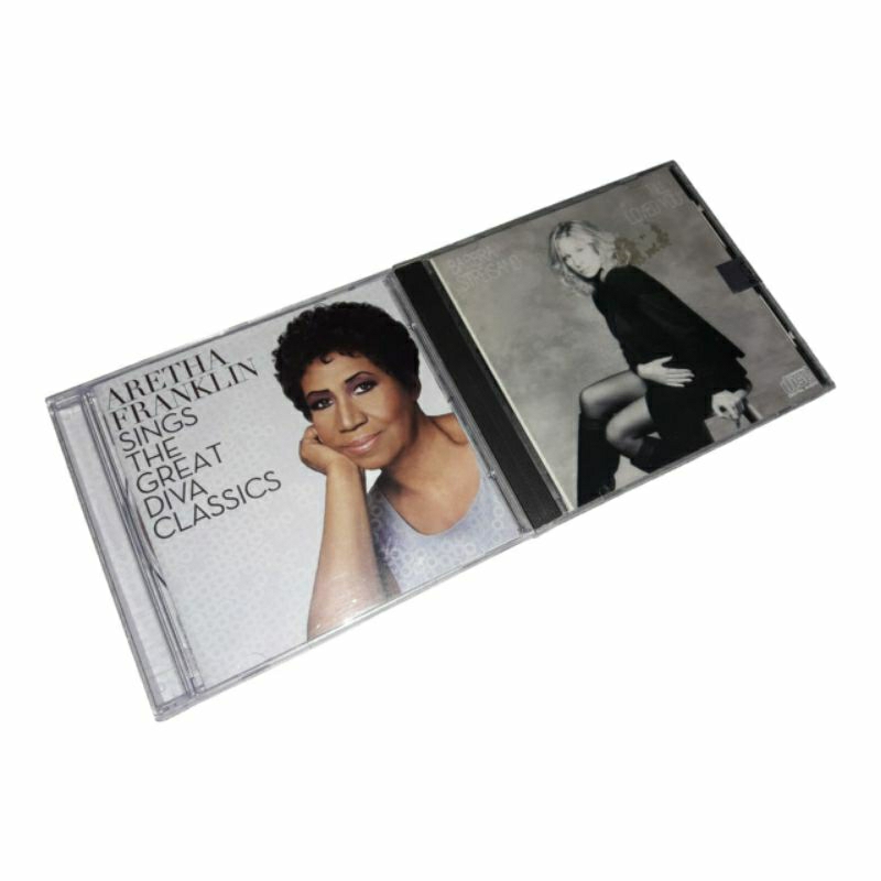 2 CDs Aretha Franklin/Barbra Streisand - Promoção Casadinha Alpha_Music ...