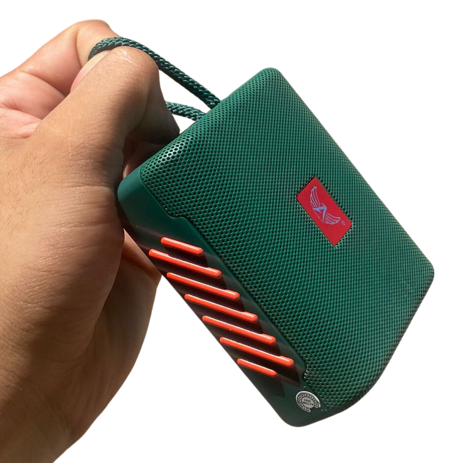 Caixa de Som GO3 Pro Via Blueetoth Led Alta Qualidade Potente Verde ...