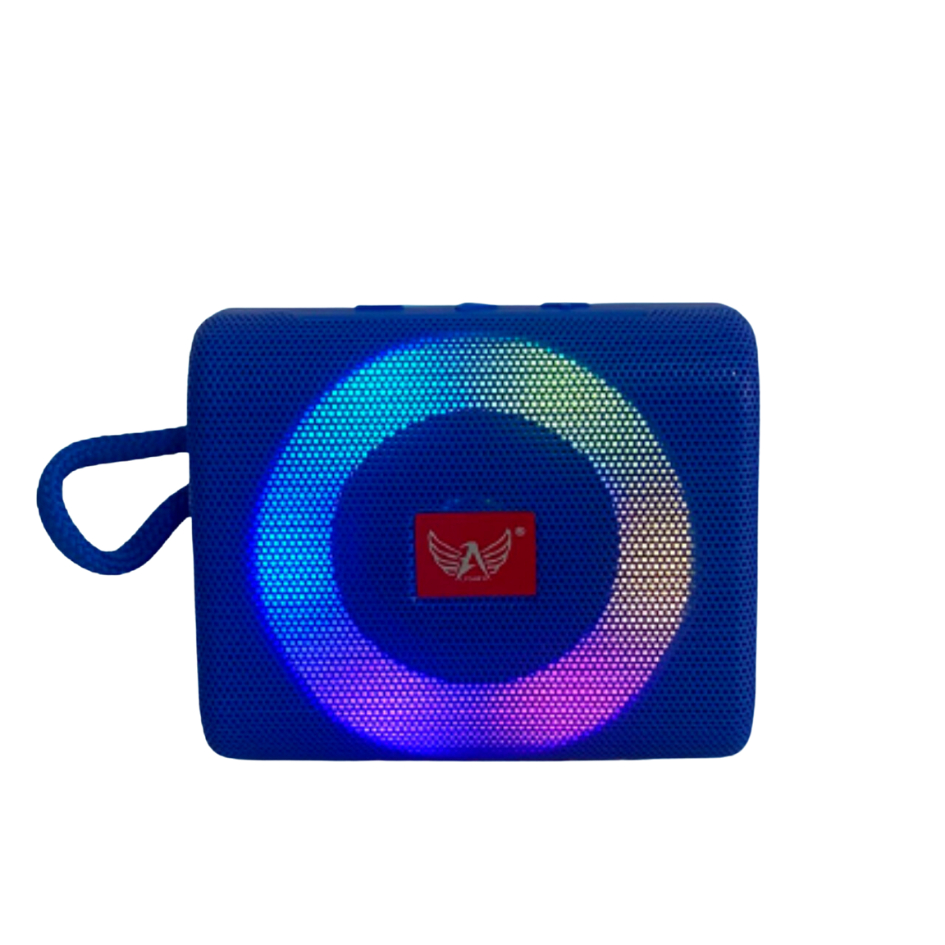 Caixa de Som GO3 Pro Via Blueetoth Led Alta Qualidade Potente Azul Blue ...