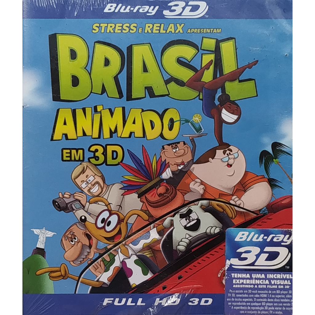 Brasil Animado (blu-ray 3D) | Shopee Brasil
