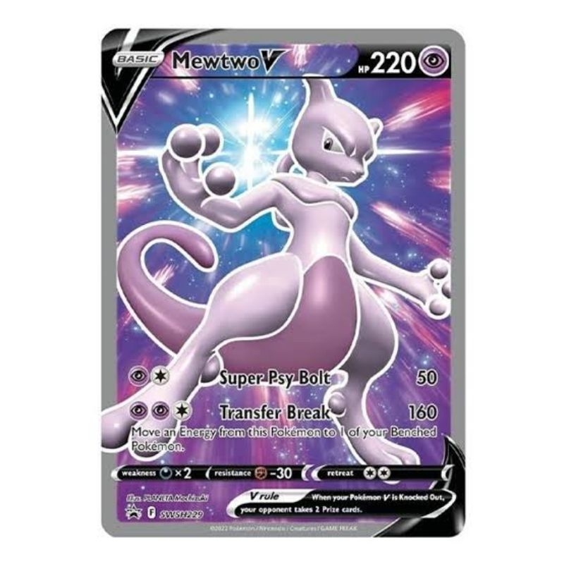 Pokemon - Mewtwo V Promo (SWSH229) | Shopee Brasil
