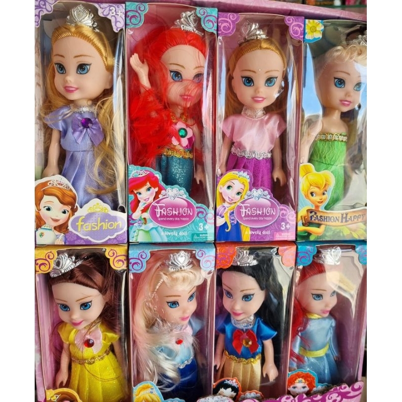 COLEÇÃO DE BONECA AS PRINCESAS DISNEY 15 CM CAIXA INDIVIDUAL presente ...