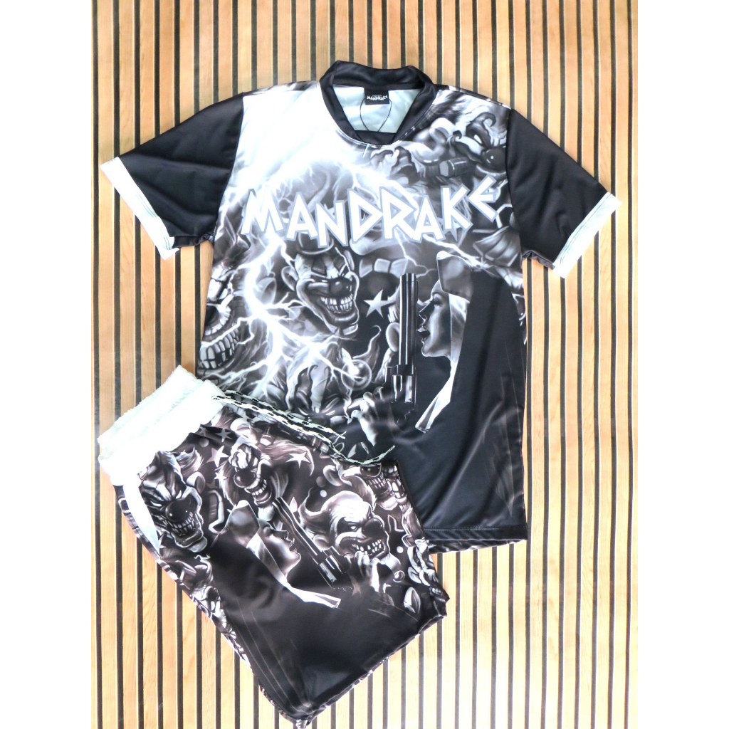 Kit Império Mandrake Cria de Quebrada Favela Camiseta+bermuda | Shopee ...