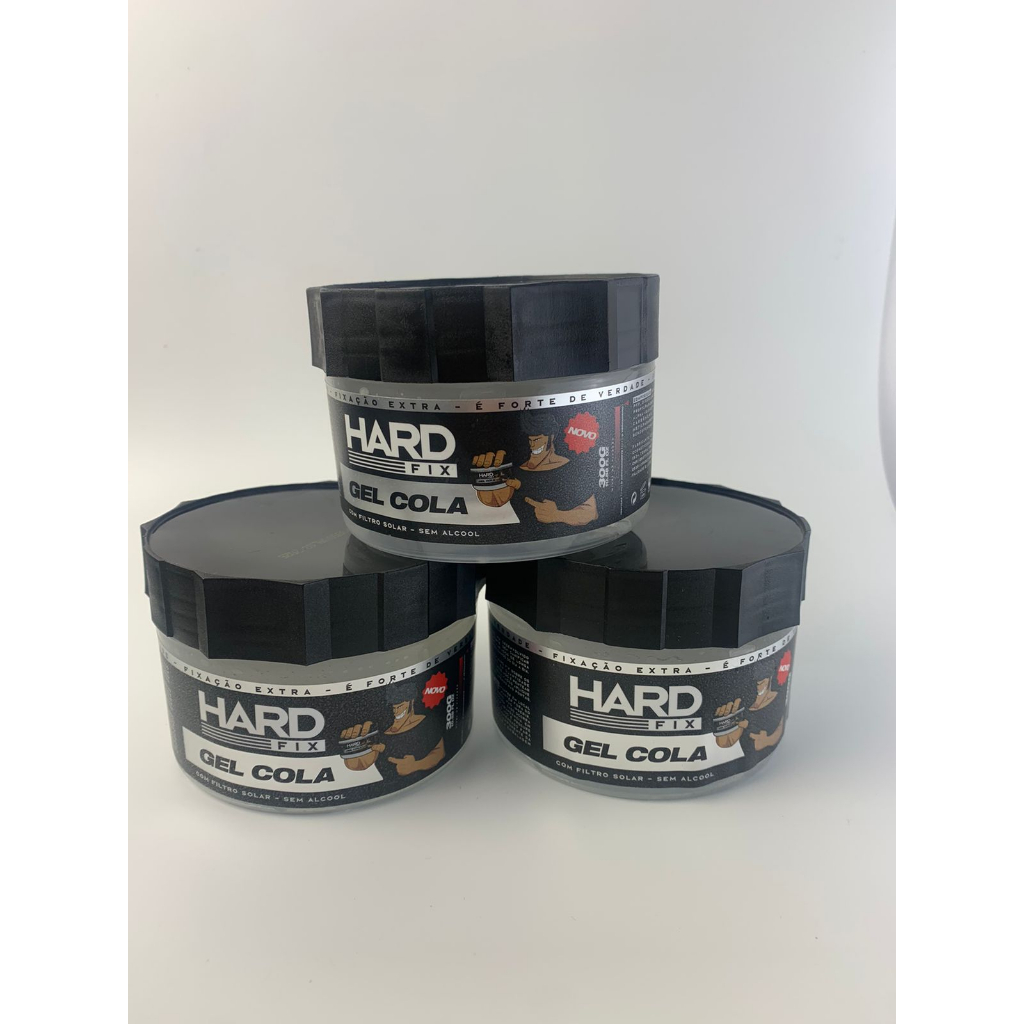 GEL COLA Hard Fix 300 GRS 3 UN | Shopee Brasil