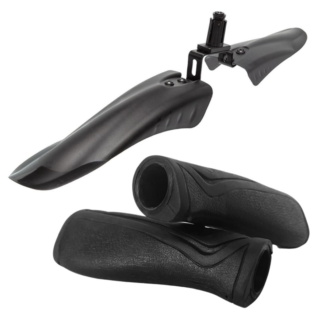 Kit Paralama Para Bicicleta Com Manoplas Acessórios De Bike Luva Descanso Ergonômica Anatômico ...