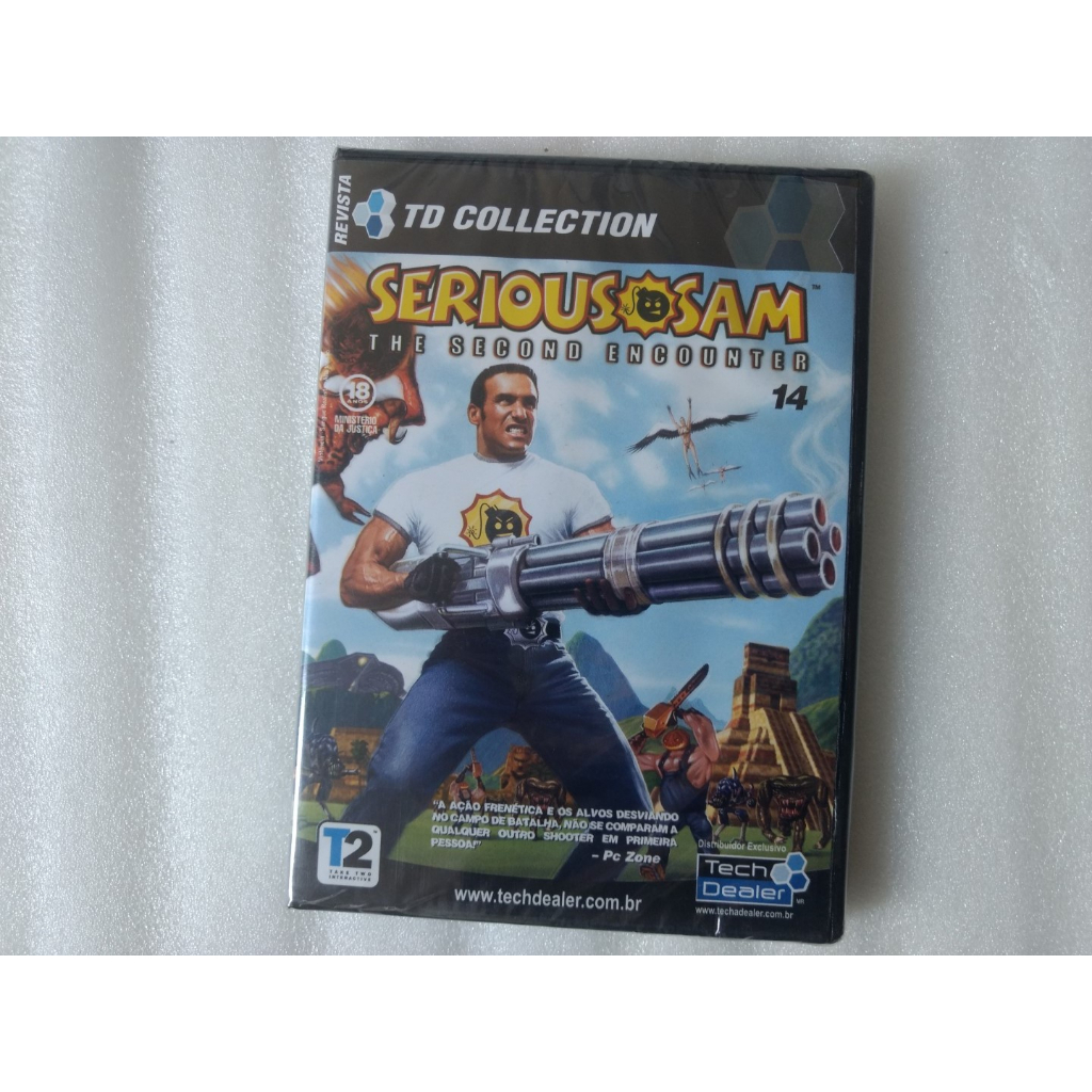 Serious Sam The Second Encounter Original Lacrado PC - Escorrega o Preço