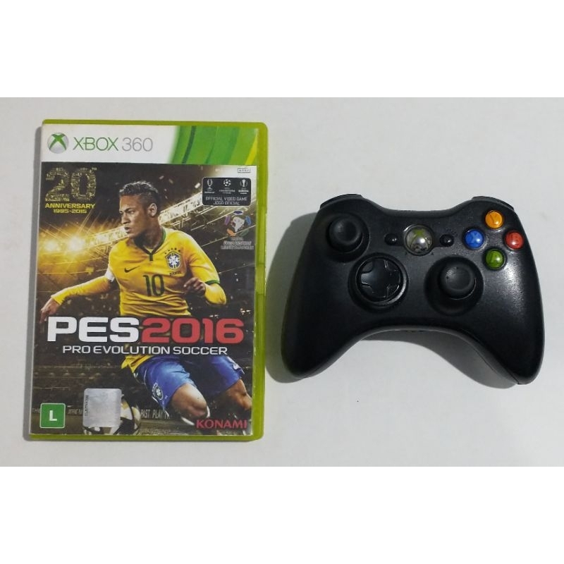 Kit Controle + Pes 2016 - Xbox 360 Original | Shopee Brasil