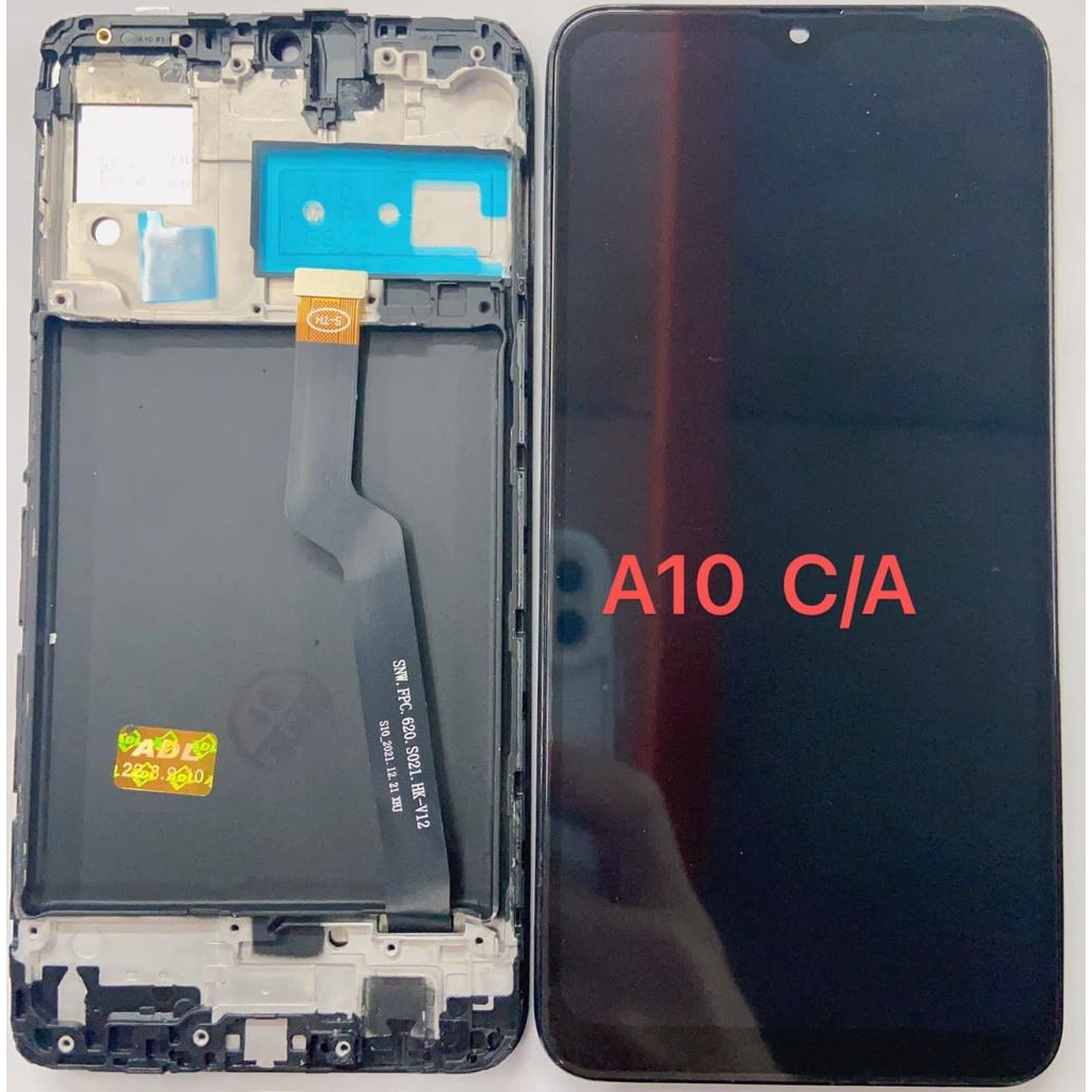 Frontal Tela Touch Display Lcd Samsung Galaxy A10 A105 M10 M105 Com Aro Original | Shopee Brasil