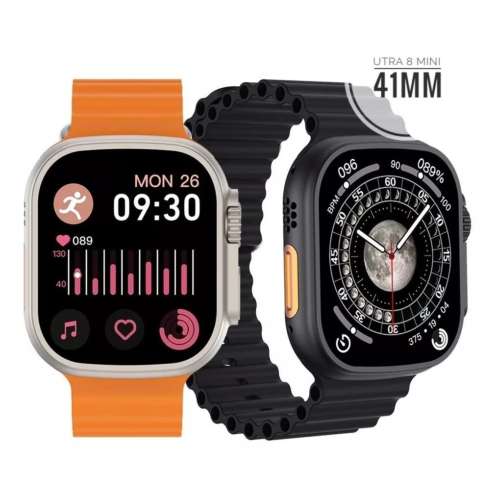 Smartwatch Ultra 8 Mini Cx 41mm P/ Pulso Fino | Shopee Brasil