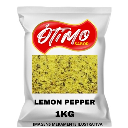 LEMON PEPPER 1kg -ÓTIMO SABOR | Shopee Brasil