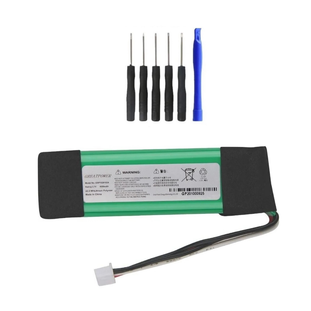 Bateria Greatpower compatível com JBL Charge 3 GSP1029102A - Escorrega ...