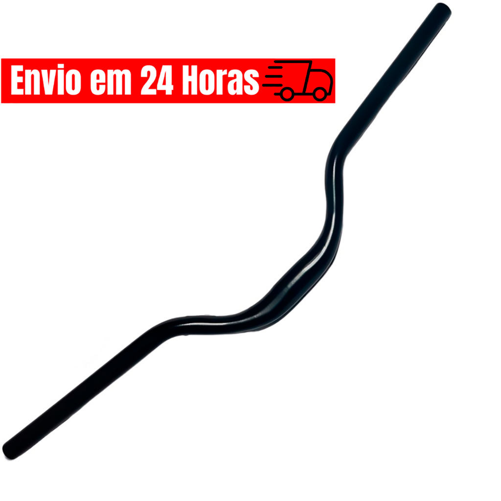 Guidão Voador Bike Guidon Elevado Alto GTU 700mm x 31.8mm Rise 60mm ...