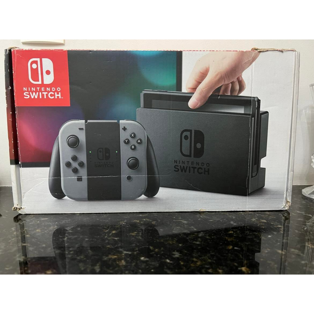 Nintendo Switch V2 com caixa + 3 jogos | Shopee Brasil