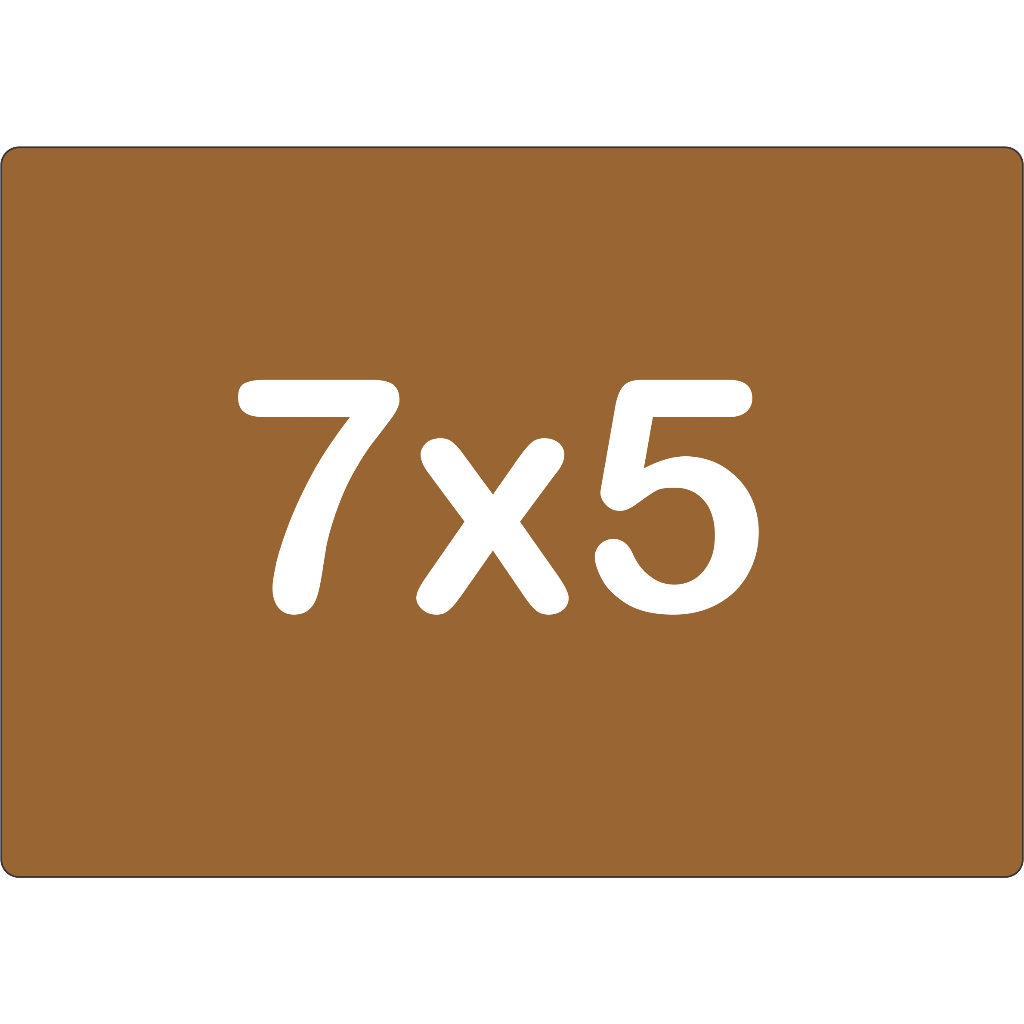 Adesivo retangular personalizado com sua arte - 7x5 cm -104unidades ...