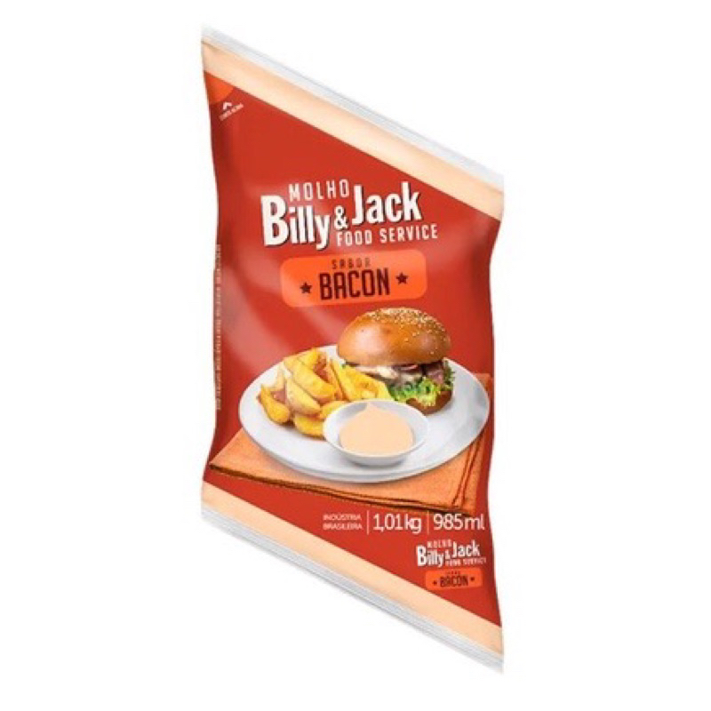 Molho Billy & Jack Bacon 1.01 kg | Shopee Brasil