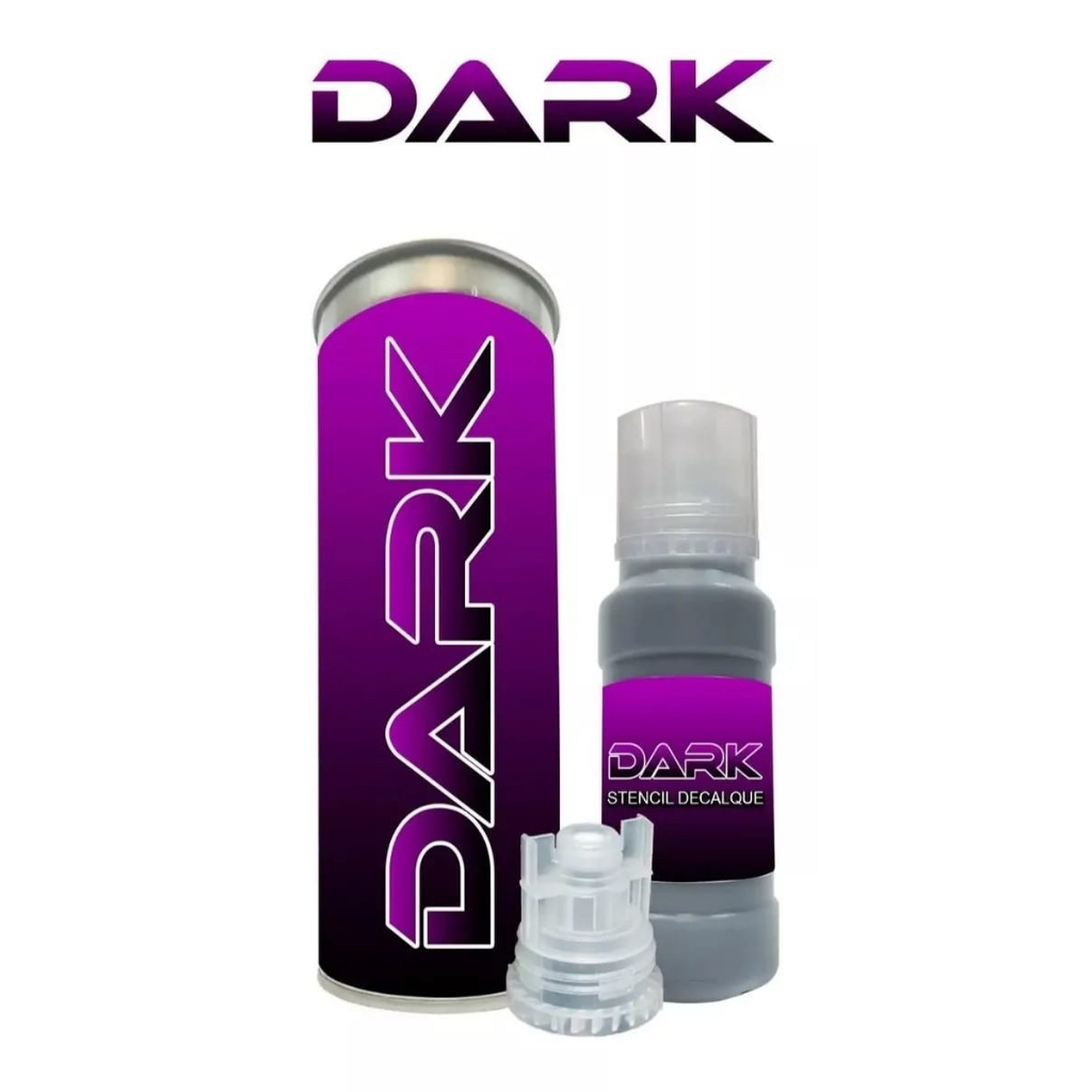 Tinta Stencil Decalque Dark para Impressora - 130ml | Shopee Brasil