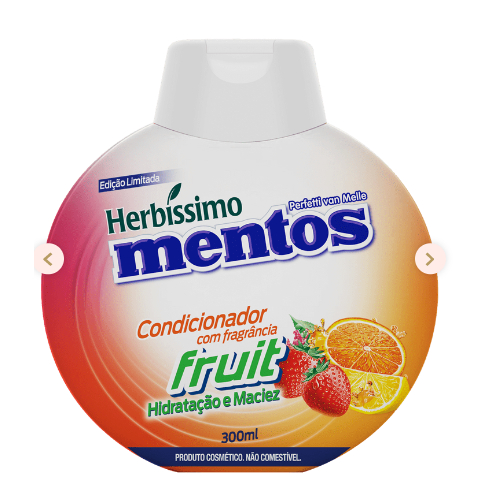 Herbissimo Mentos Shampoo ou Condicionador - Yogurt Morango, Mint e ...