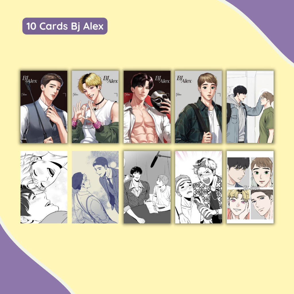 Kit 10 Cards BJ Alex yaoi | Shopee Brasil