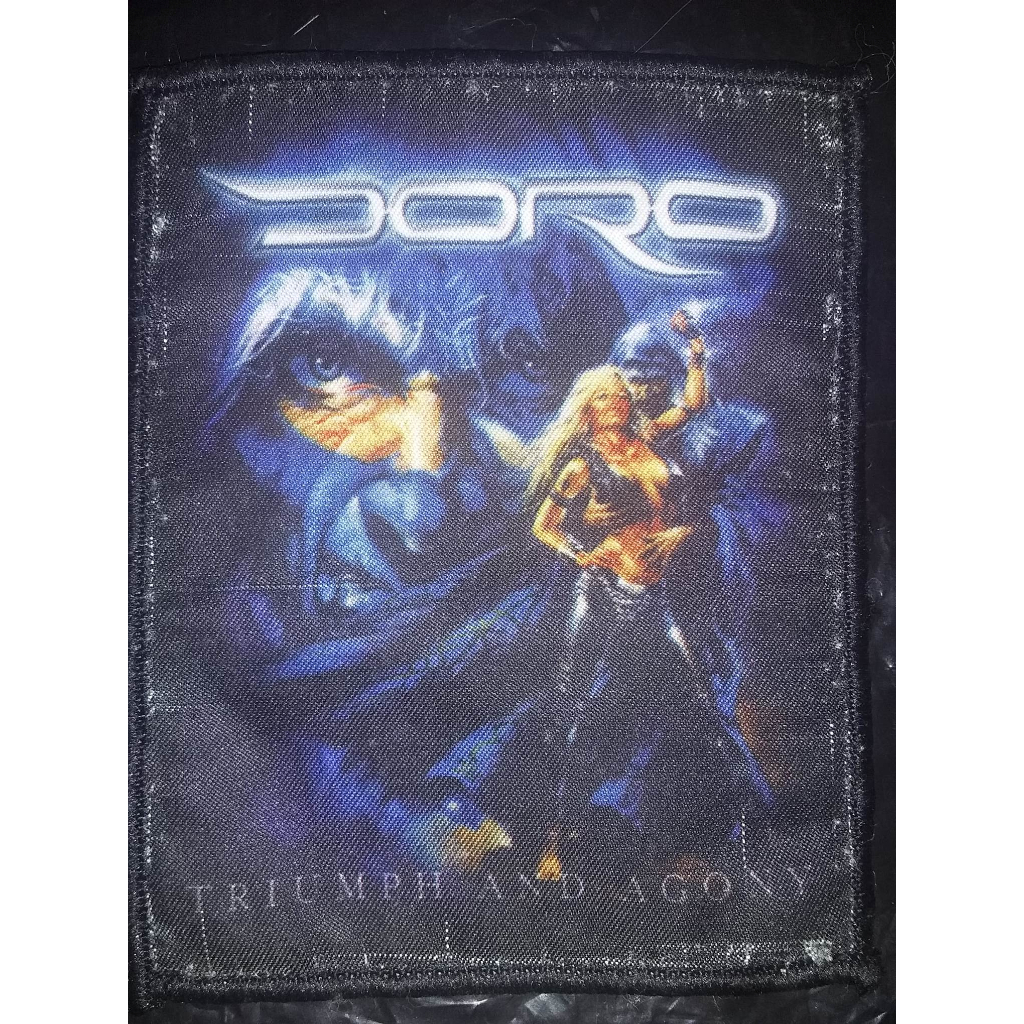 Patch Doro - Triumph And Agony. Importado ( Warlock ) | Shopee Brasil