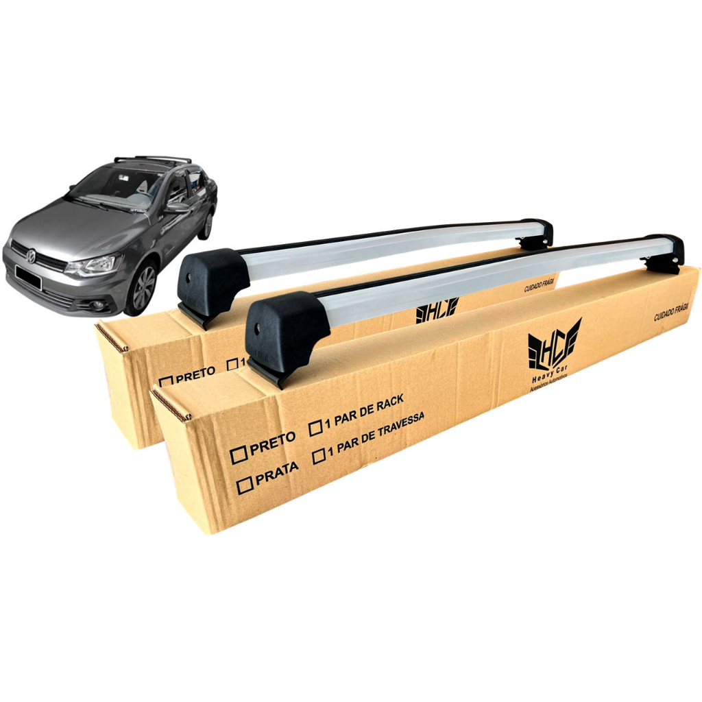 Rack de Teto Voyage Bagageiro Heavy Car | Shopee Brasil