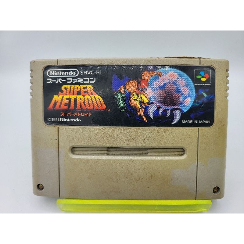 Super Metroid Original Super Famicom Snes Fita | Shopee Brasil
