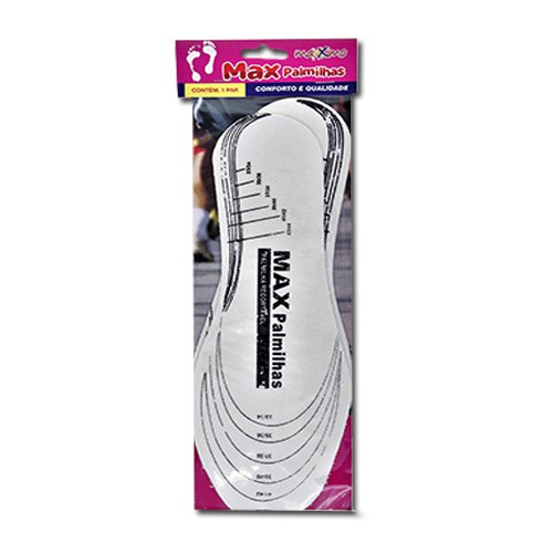 Max palmilha grande numero 33 ao 44 - eva 2,0mm - contém 1 par | Shopee Brasil