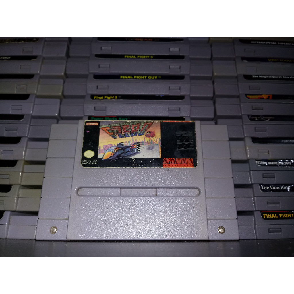 Cartucho - Fita F-Zero Original Super Nintendo Snes | Shopee Brasil