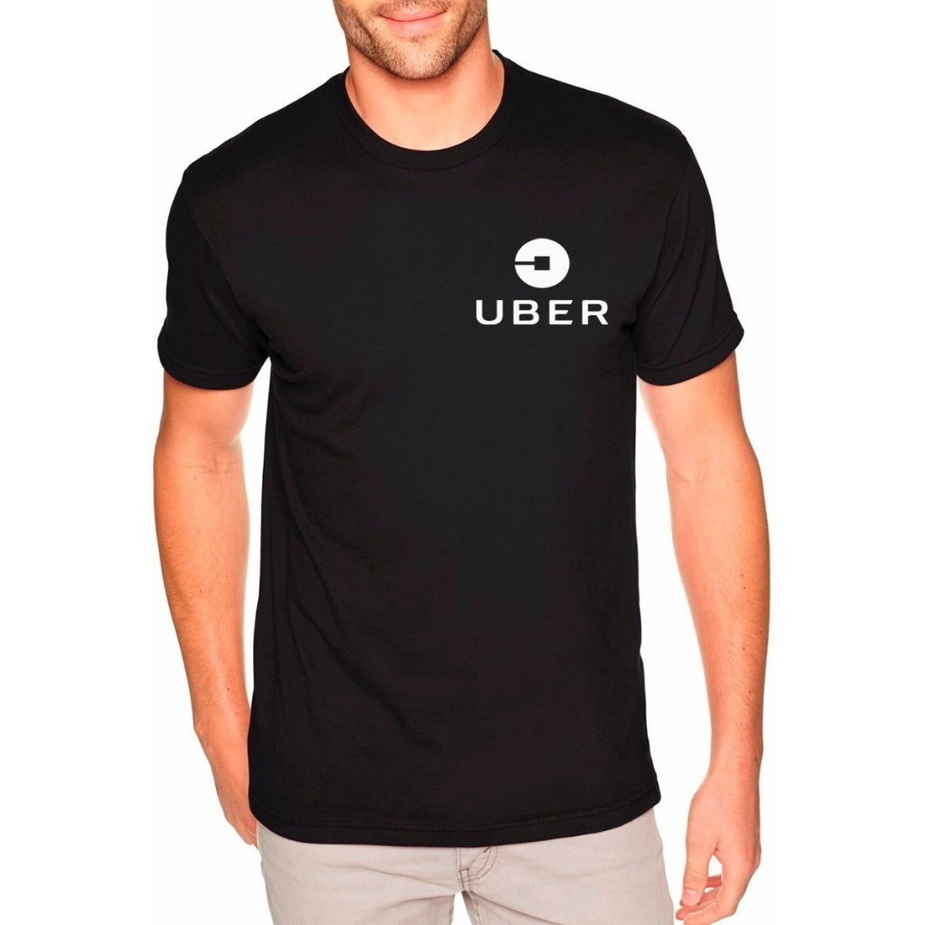 Camiseta Blusa Masculina Uber Motorista App Uniforme Promoção | Shopee ...