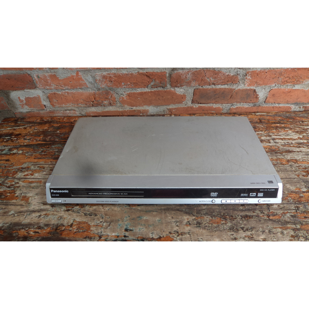 dvd panasonic dvd-s29 110/220 volts | Shopee Brasil
