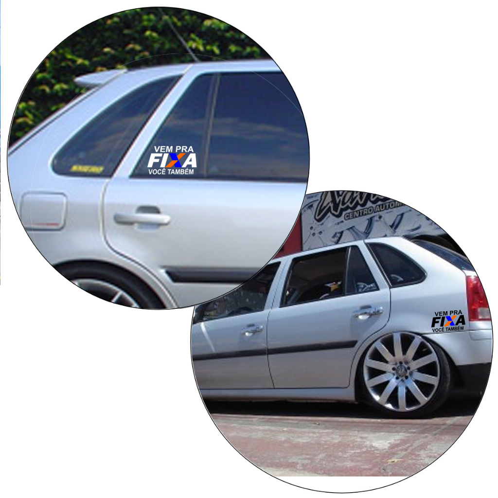 Adesivo Carro Rebaixado Vem Pra Fixa Bomb Chora Boy | Shopee Brasil